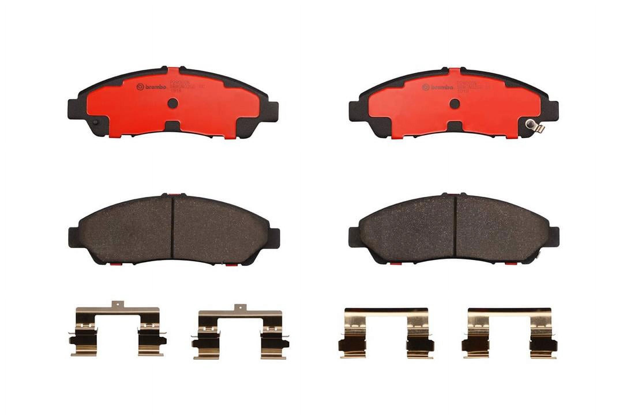 For Acura MDX ZDX Front Disc Ceramic Slotted Brake Pad Set with ...