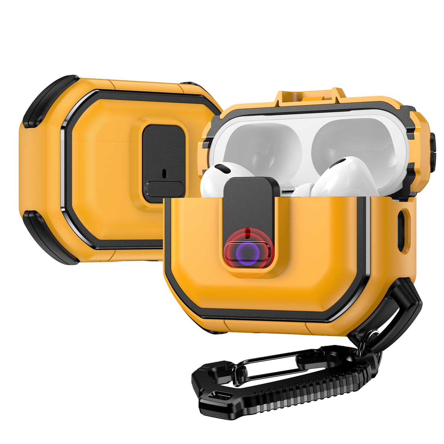 For AirPods Pro 3 2025 (3rd Version) Switch Button Hybrid with Belt ...