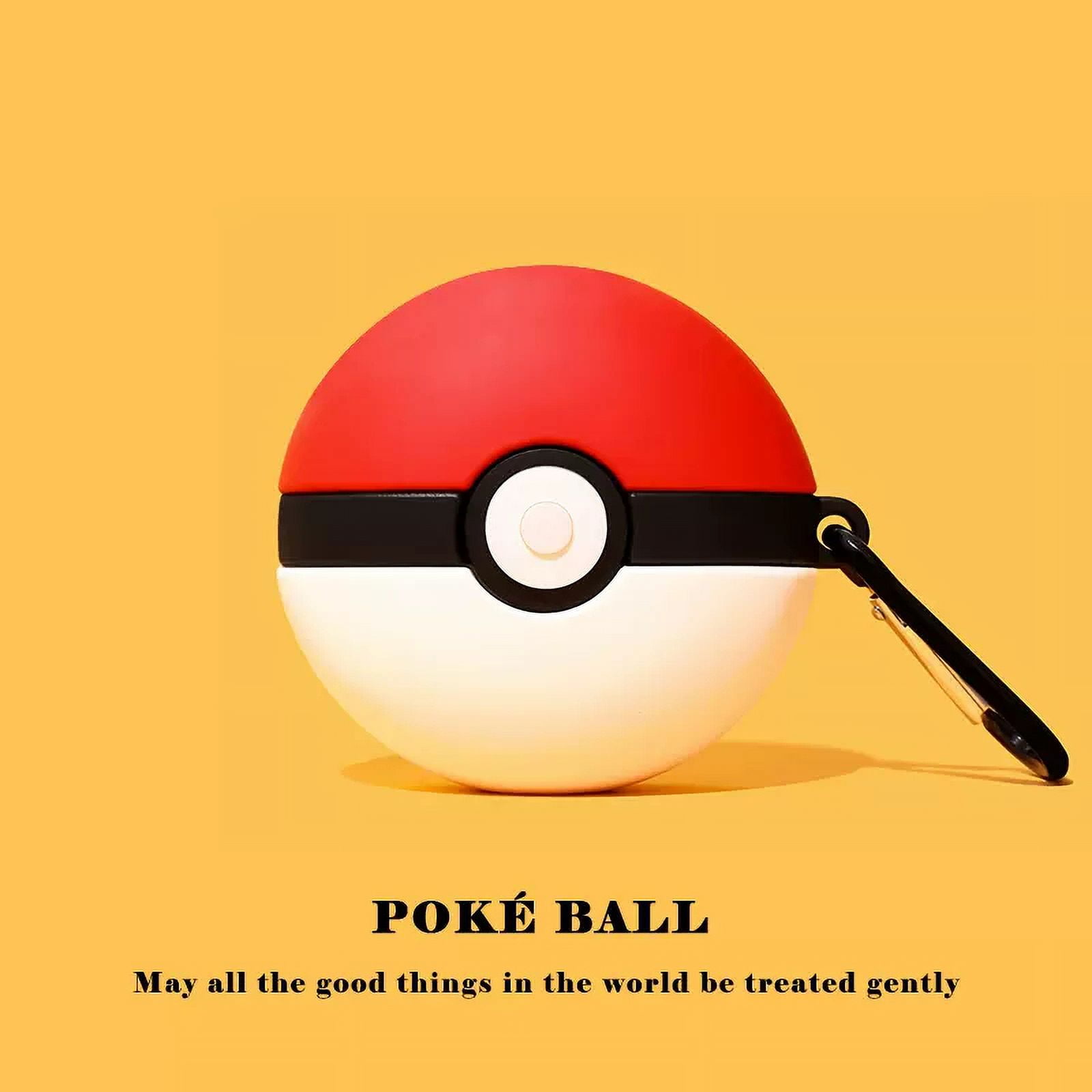 For Airpods 1 2 3 4 Pro Pro 2 Pro 3 Case Cute Cartoon Pokeball Silicone ...