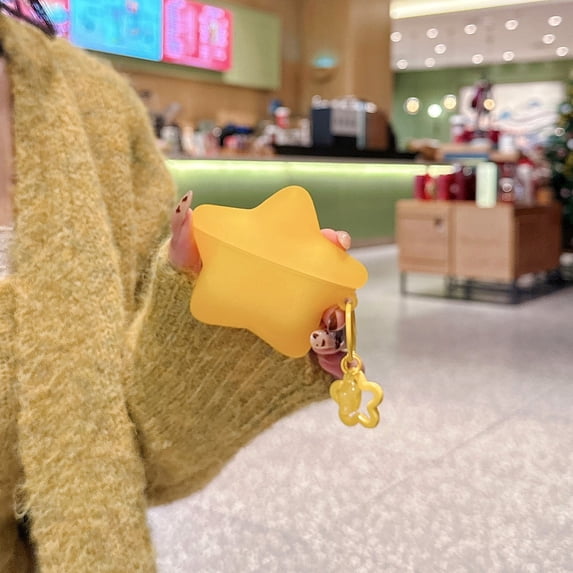 For Airpods 1 2 3 4 Pro Pro 2 Pro 3 Translucent Star TPU Earphone Case ...