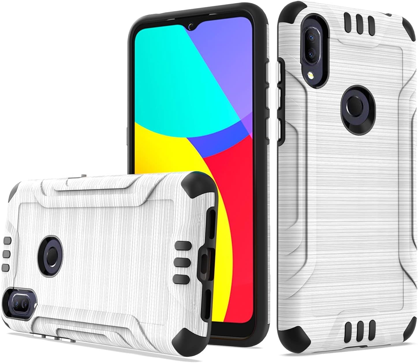 For Alcatel Lumos DALN5023 / Alcatel Axel 5004R Lining Hybrid Cover ...