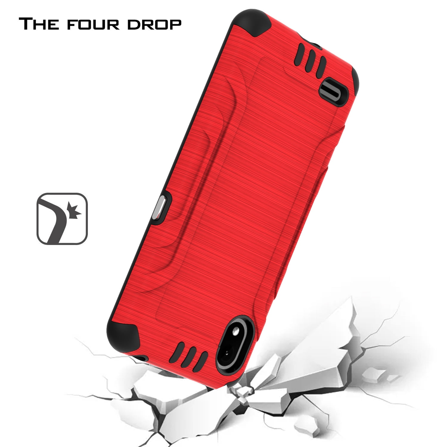 For Alcatel TCL Signa, TCL A2 A507DL Tough Hybrid Strong Case Cover ...