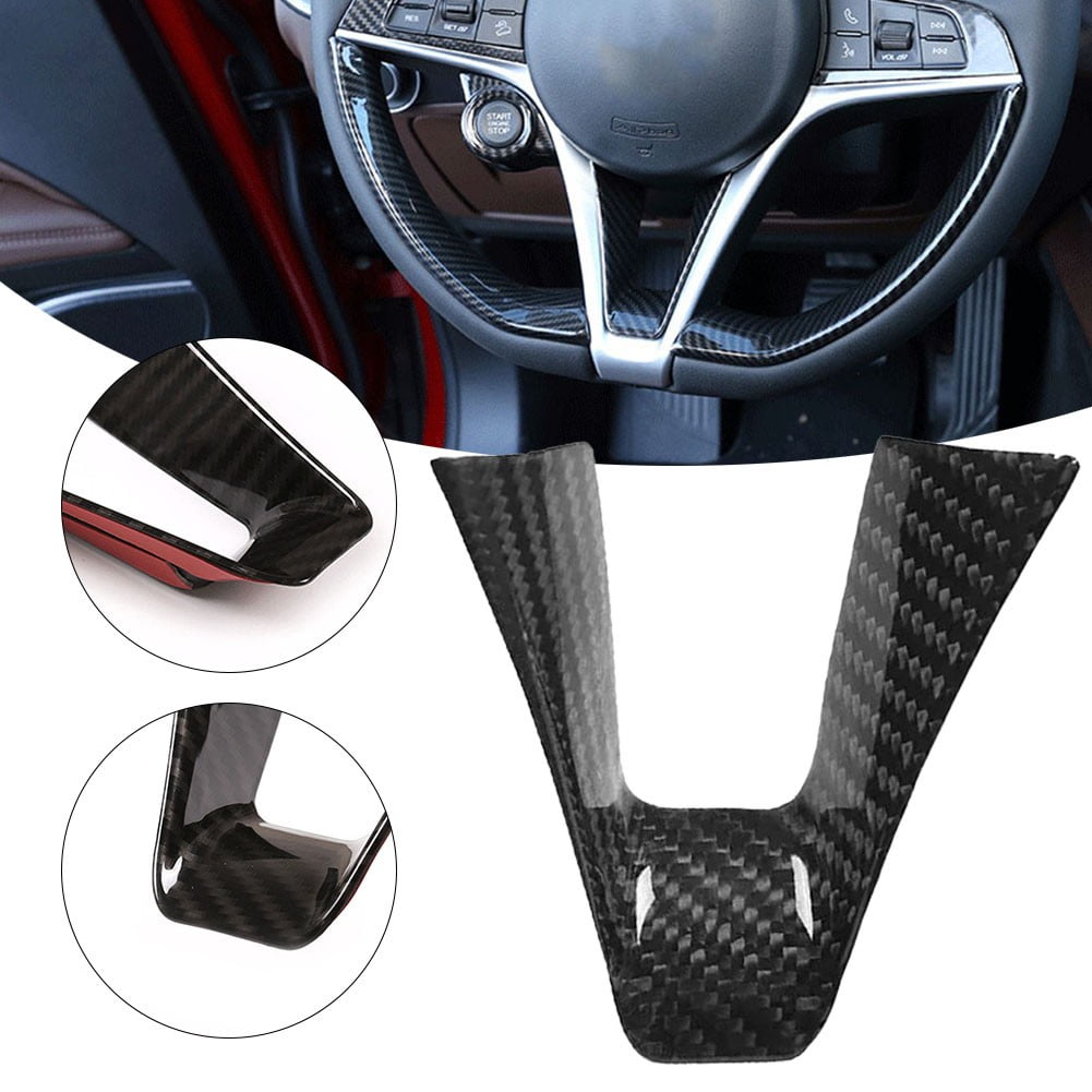 For Alfa For Romeo For Giulia For Stelvio Carbon Fiber Steering Wheel ...