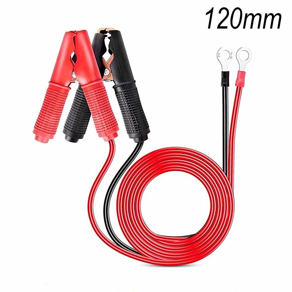 For Alligator Clip Battery Clamp Cable 30A for Car and Motorcycle ...