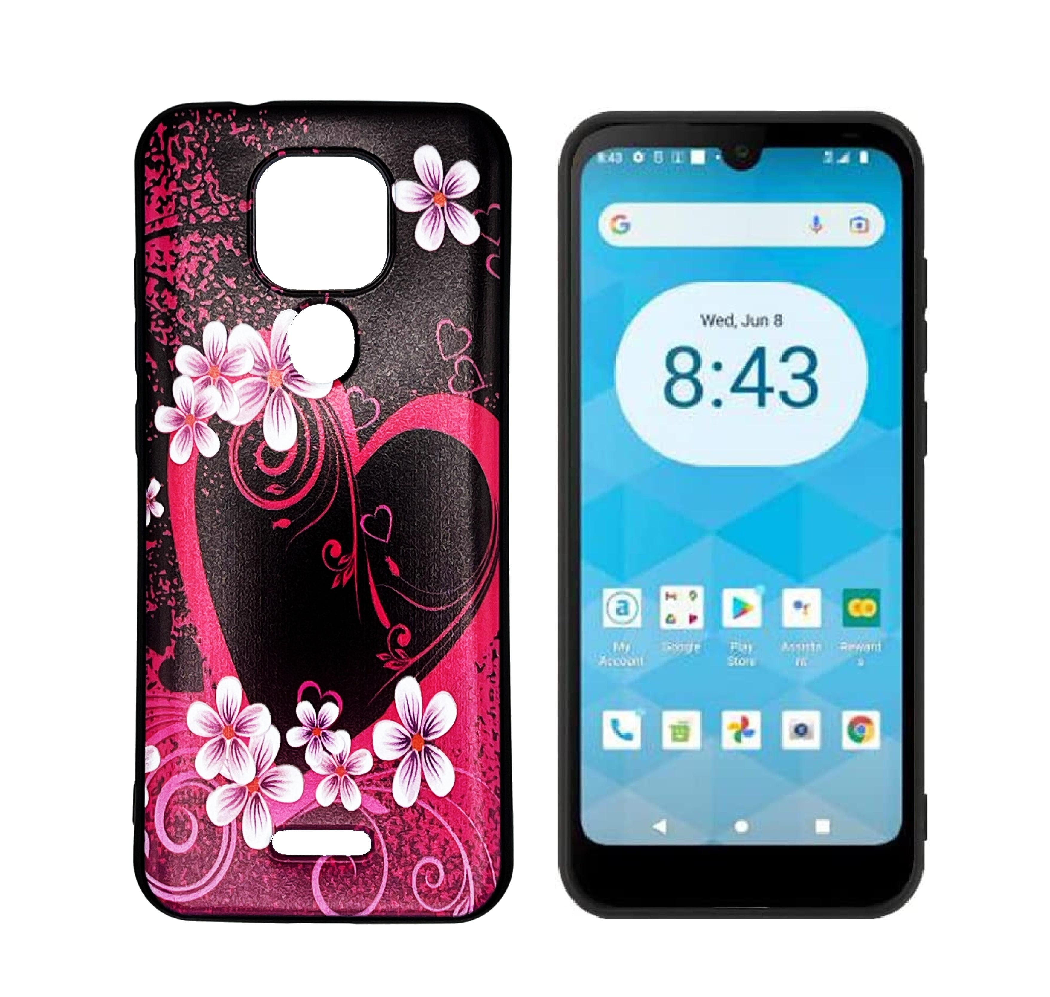 For Ans Artia ACK2326 TPU 1-Piece Flexible Skin Cover Cell Phone Case ...