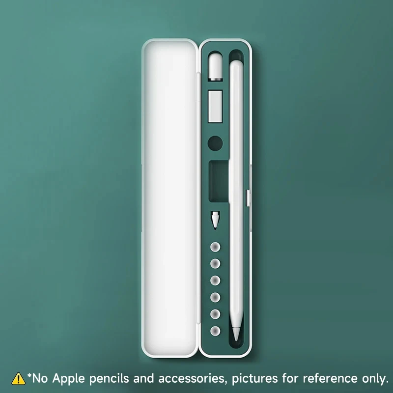 For Apple Pencil IPencil 1 2 Generation Storage Box Universal Touch Pen ...