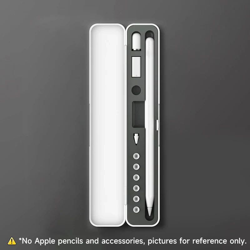 For Apple Pencil IPencil 1 2 Generation Storage Box Universal Touch Pen ...