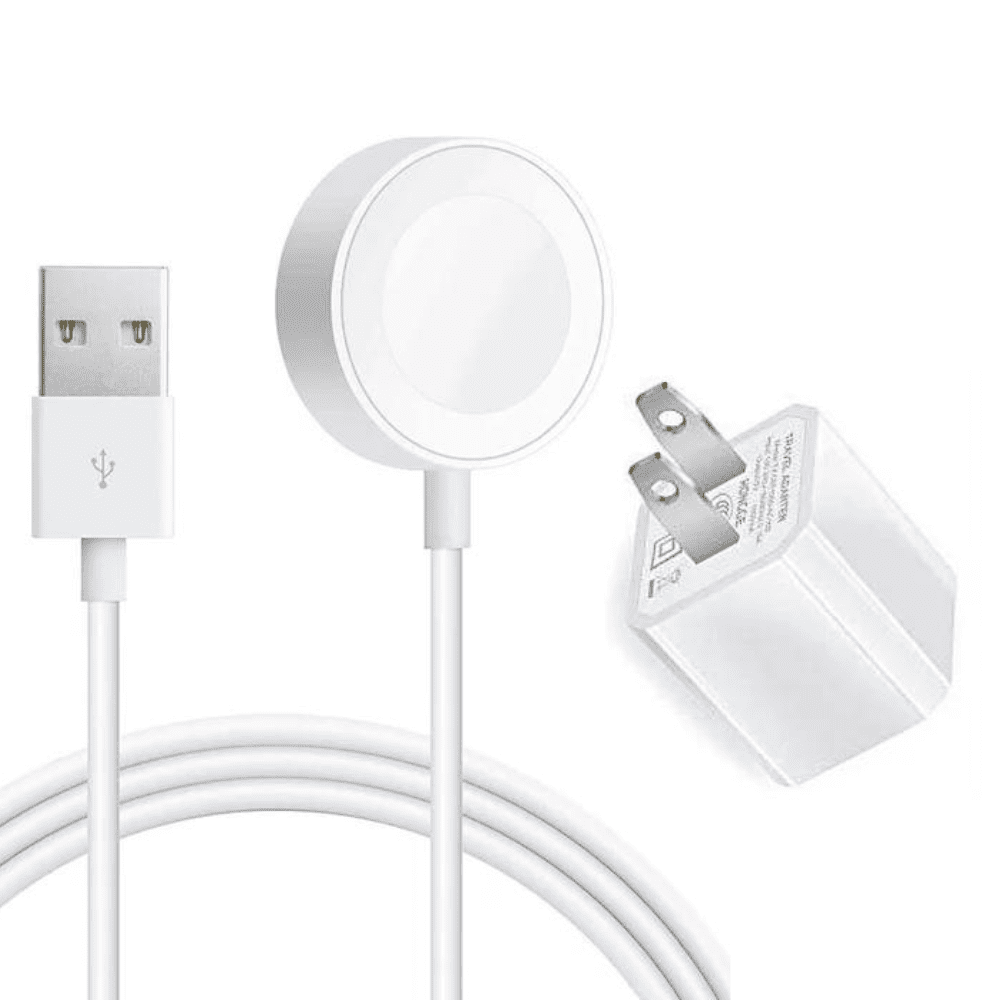 For Apple Watch Cable with USB Wall Charger Adapter Plug for Apple ...