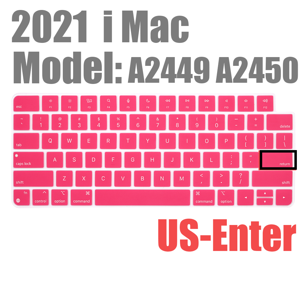 For Apple iMAC Keyboard Cover (2021 release) A2450 A2449 Magic Keyboard ...