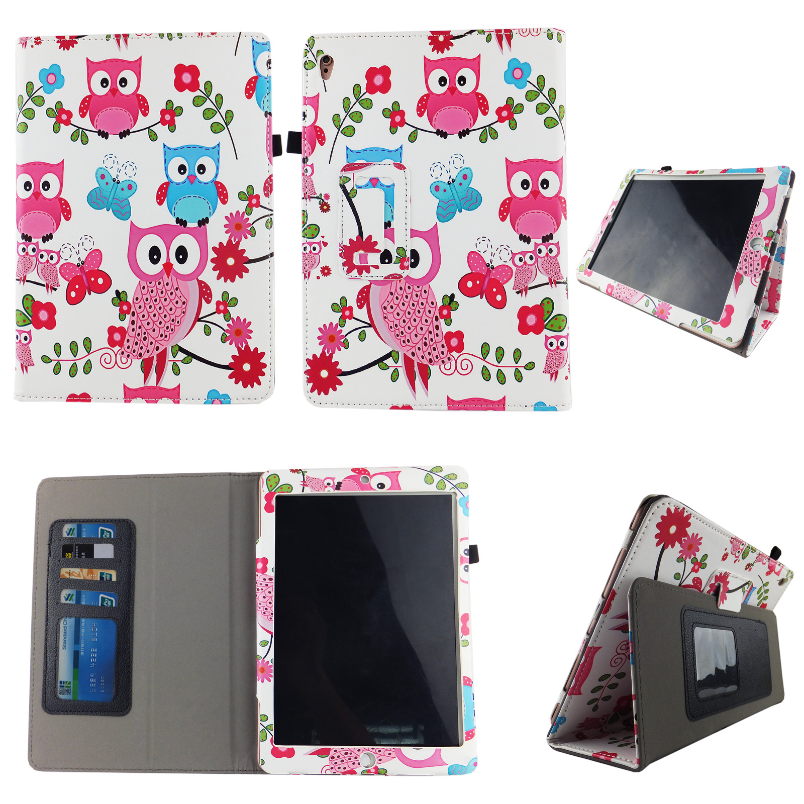 For Apple iPad Pro 9.7 inch 2016 Slim Thinnest PU Leather Folio Stand ...