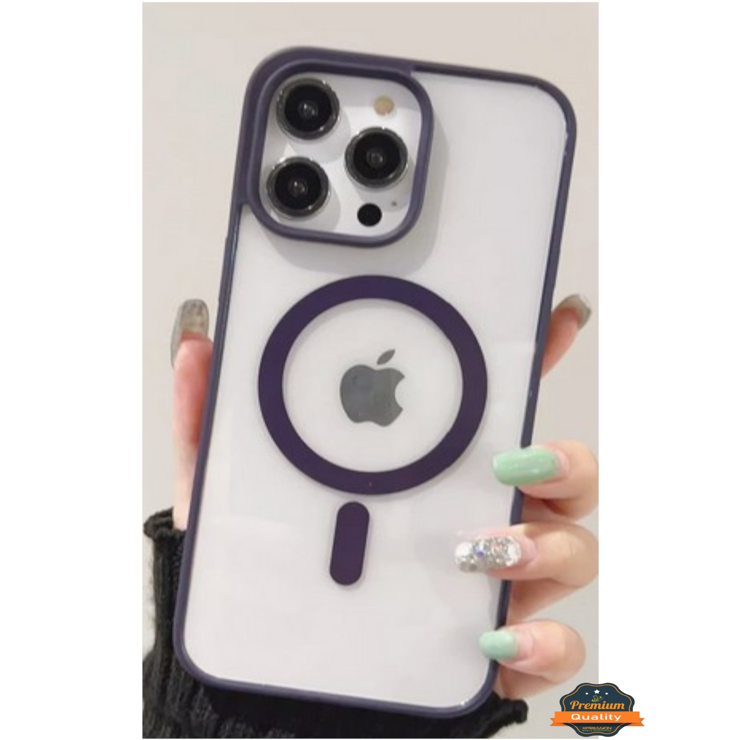 For Apple iPhone 11 (6.1") Hybrid Clear Transparent Colors Edge Bumper ...