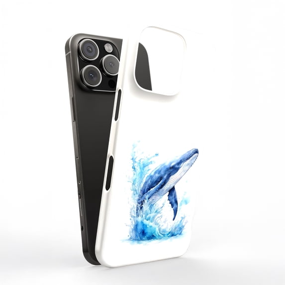 For Apple iPhone 11, Hard Shell Case, Humpback Whale5 Print, Styles to ...
