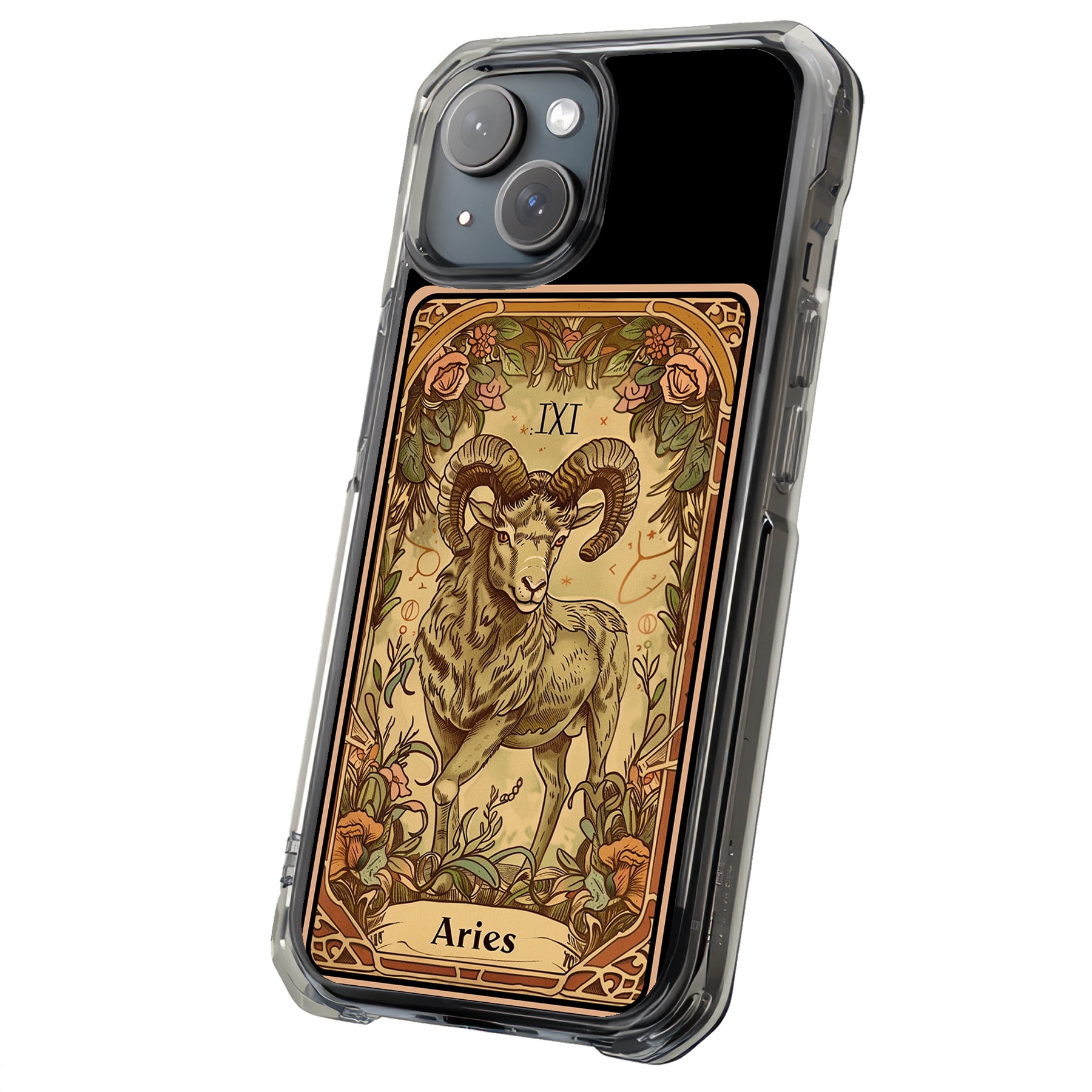 For Apple iPhone 11, MagSafe Rugged Case, Zodiac Aries Print, Styles to ...