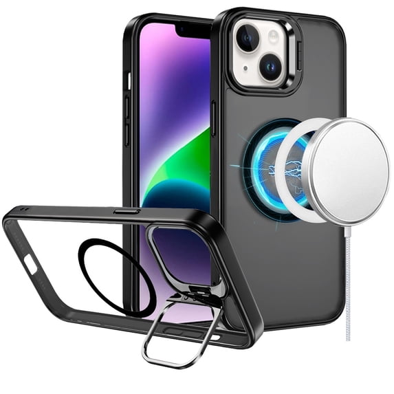 For Apple iPhone 12 /12 Pro Case, Heavy Duty Metallic Hybrid Tough TPU ...