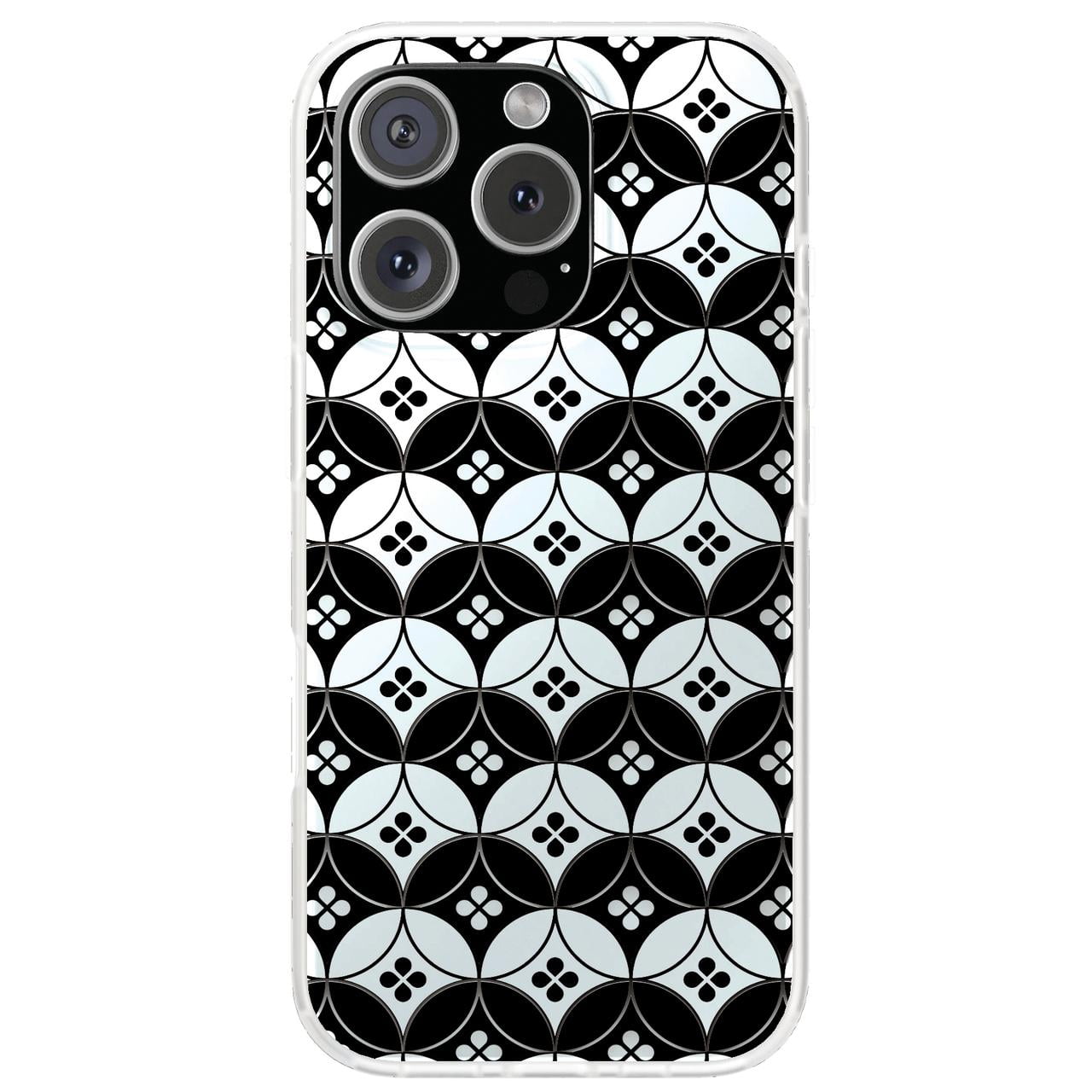 For Apple iPhone 12 Mini, Soft Matte Case, Black Japanese Print, Styles ...