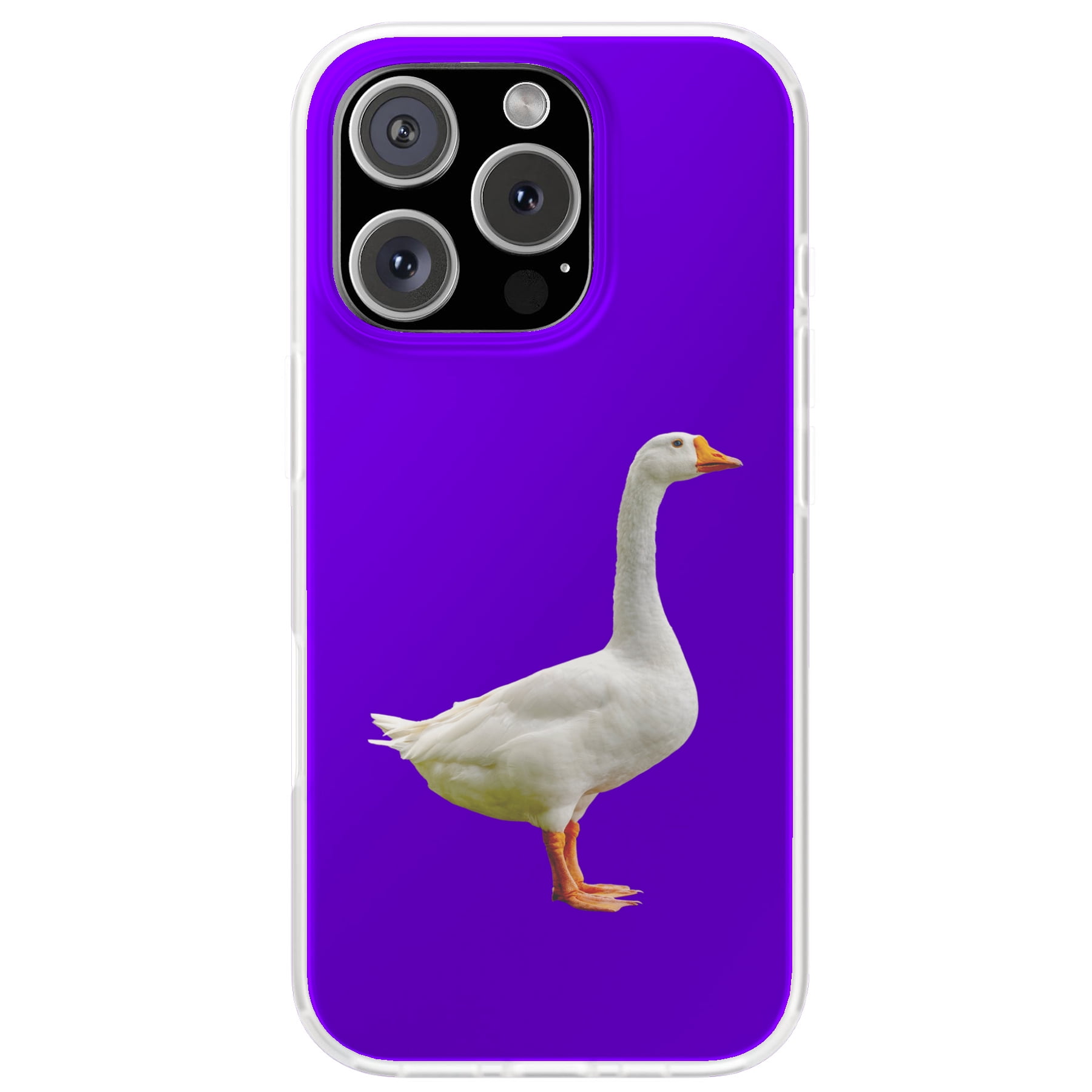 For Apple iPhone 12, Soft Matte Case, Goose Photo Print, USA - Walmart.com