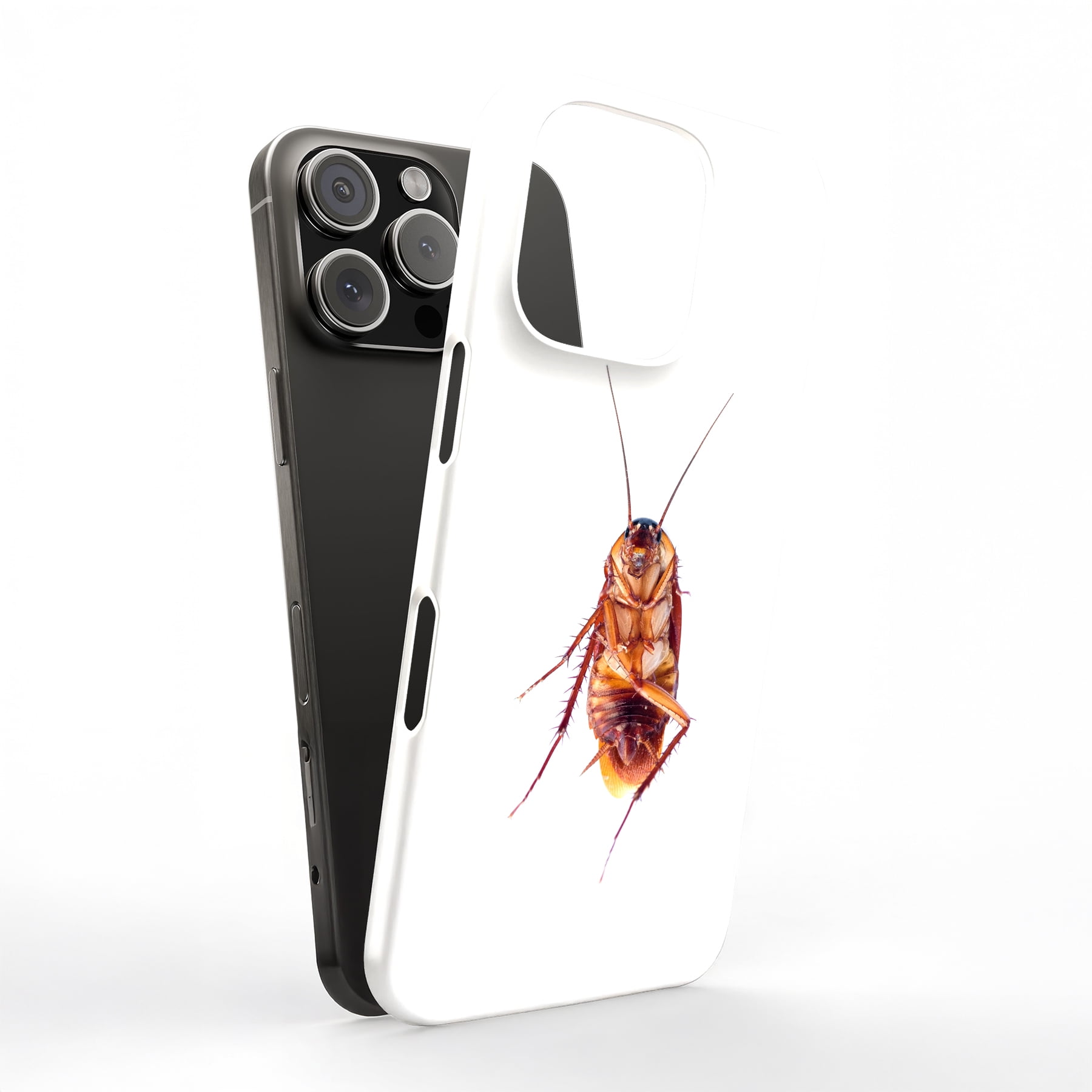 For Apple iPhone 13 Mini, Hard Shell Case, Cockroach Photo Print ...