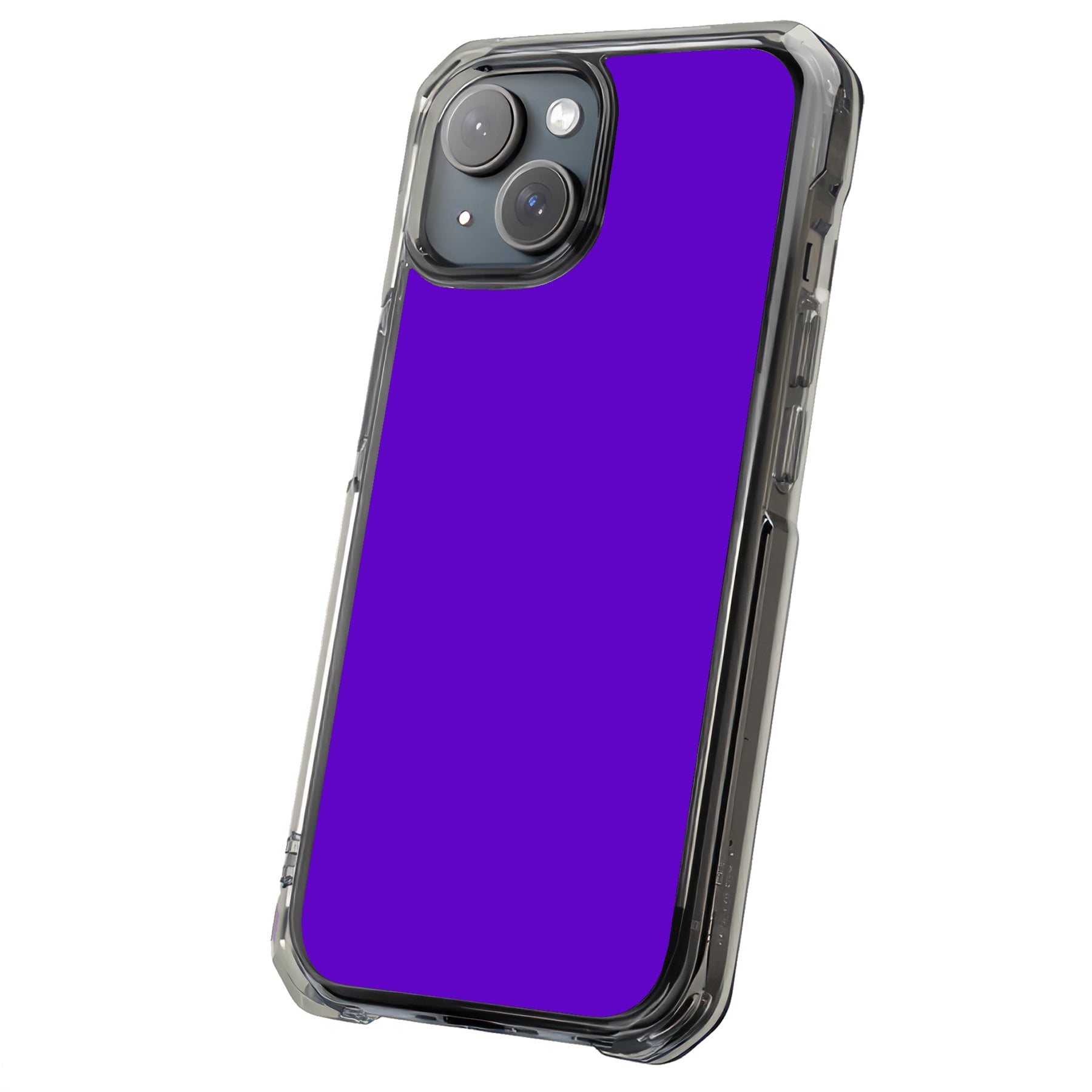 For Apple iPhone 13 Mini, MagSafe Rugged Case, Blue Violet Print, USA ...