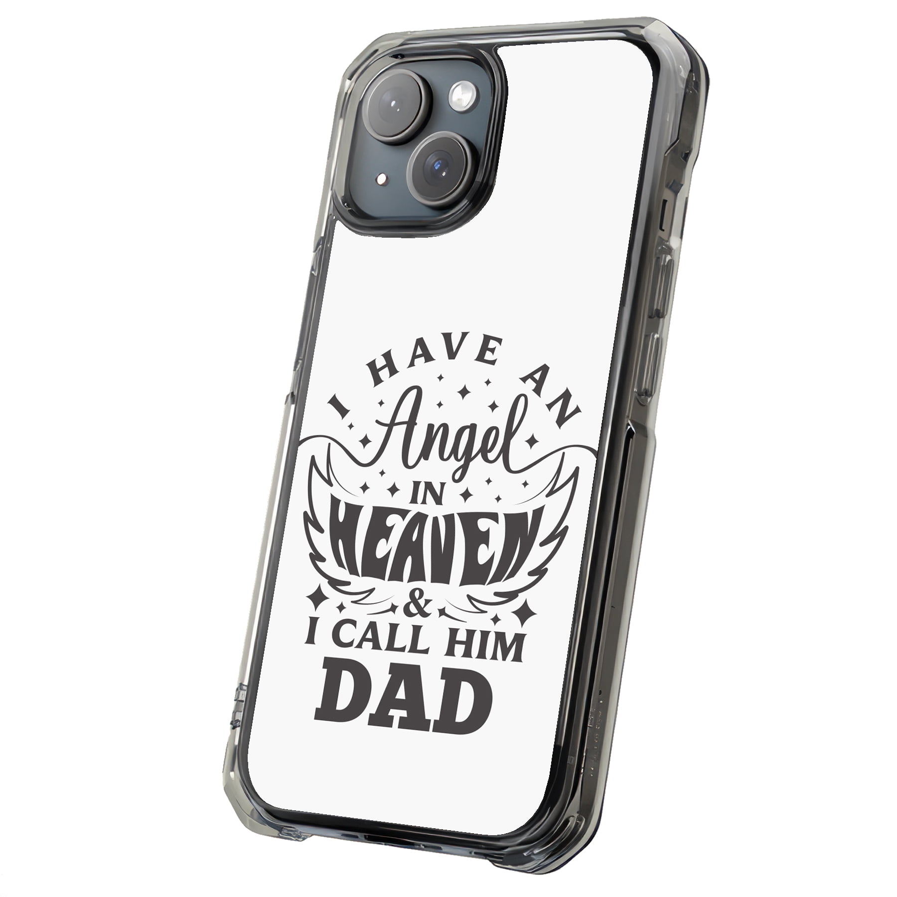 For Apple iPhone 13 Mini, MagSafe Rugged Case, Have Angel Dad Print, Styles to Choose from ...