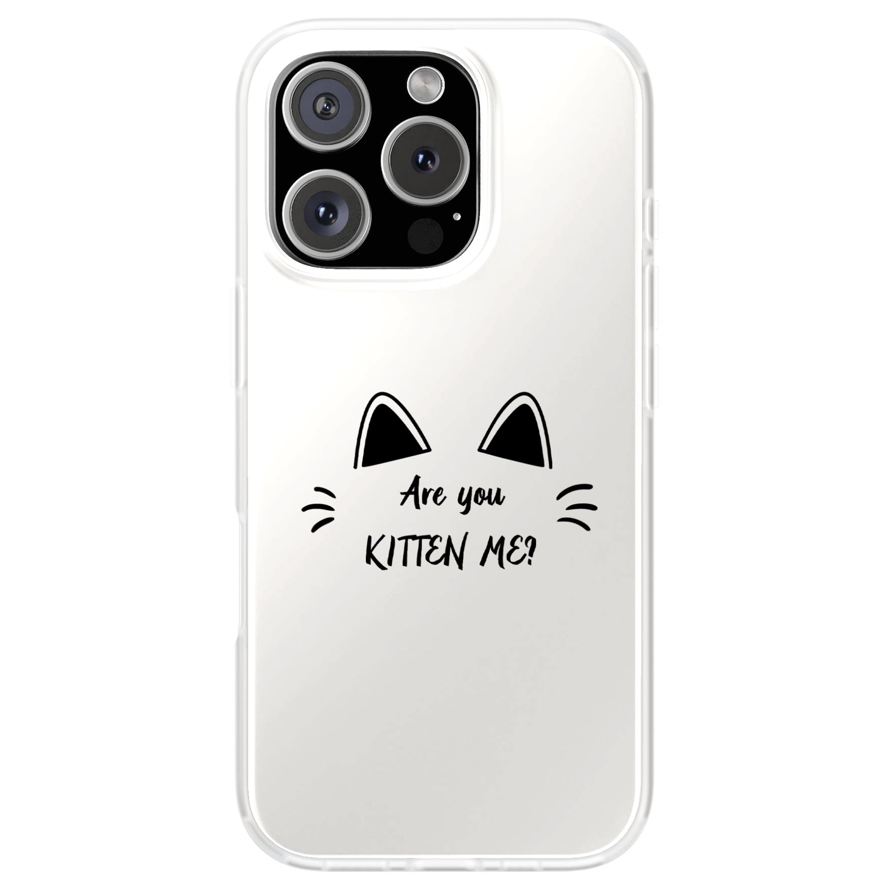 For Apple iPhone 13 Mini, Soft Matte Case, Kitten Me Print, Styles to ...