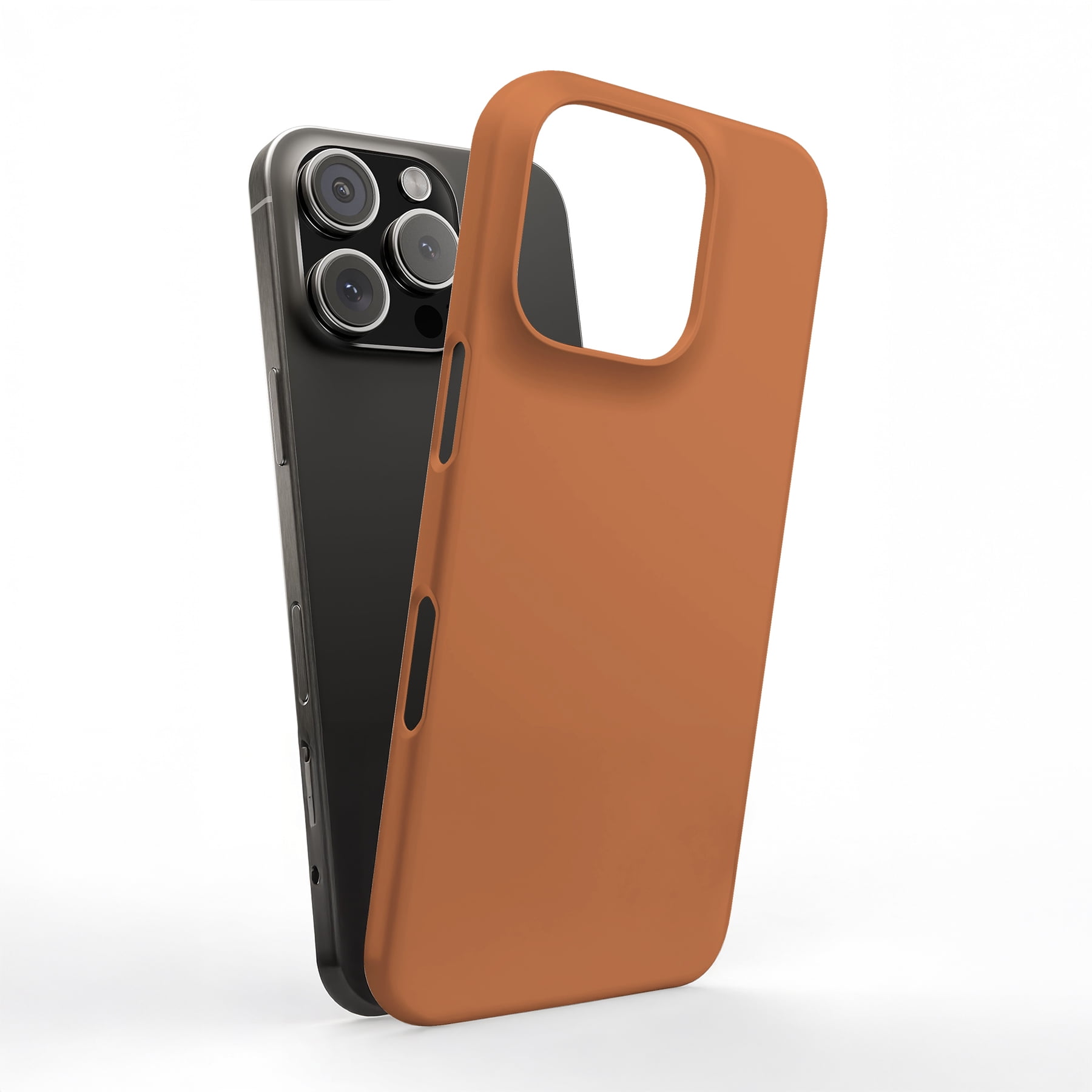 For Apple iPhone 13 Pro, Hard Shell Case, Dark Orange Print, Styles to ...