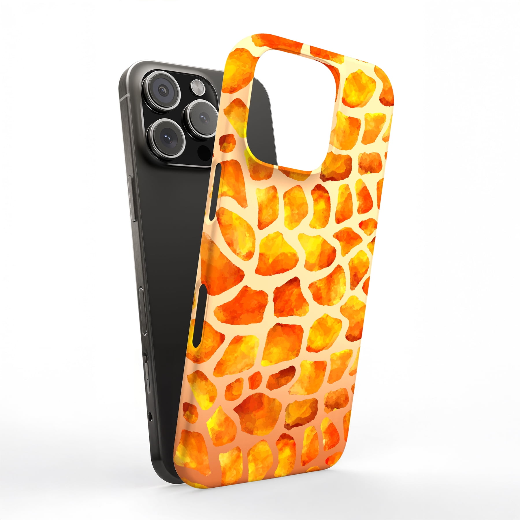 For Apple iPhone 13 Pro Max, Hard Shell Case, Giraff Fur 3 Print ...