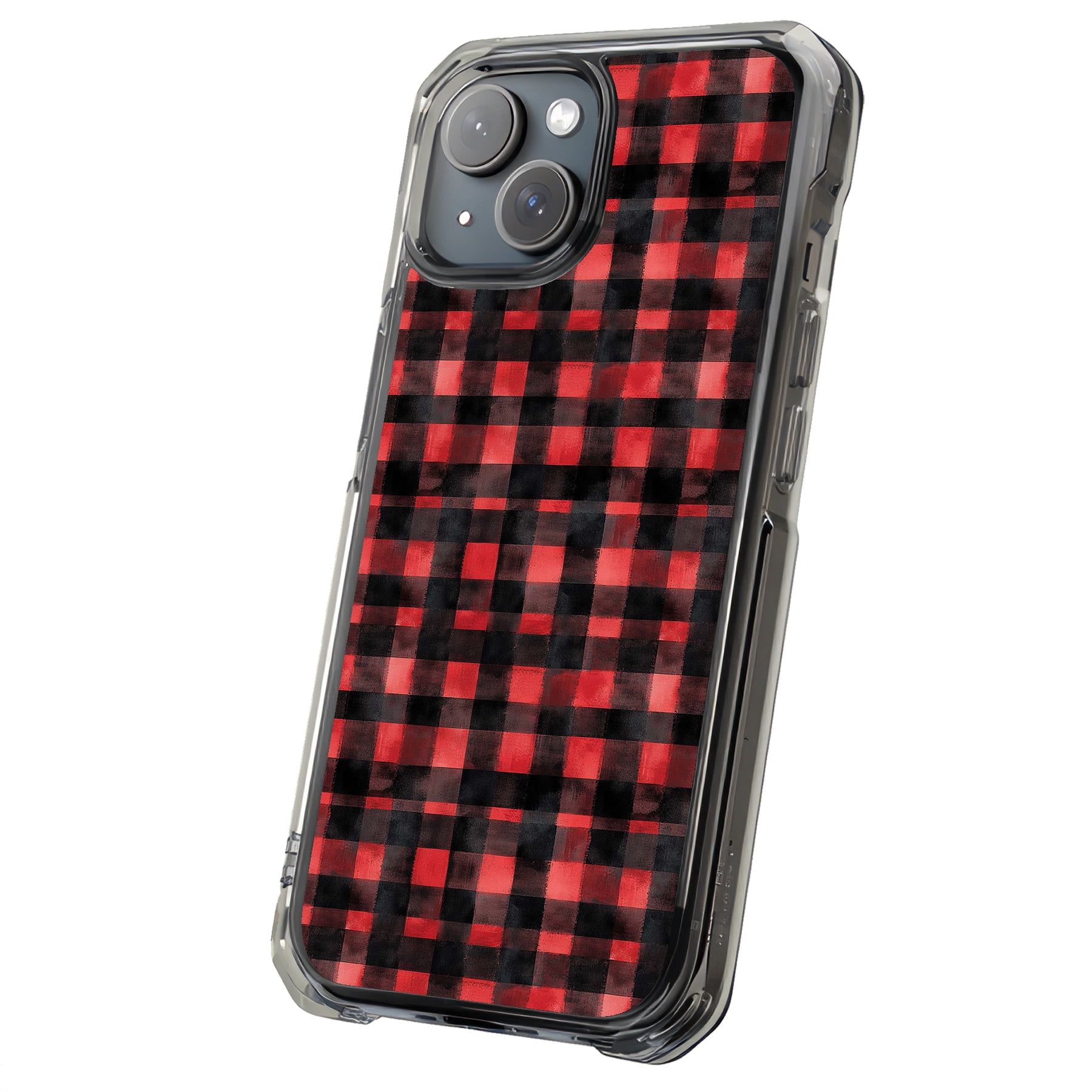 For Apple iPhone 13 Pro Max, MagSafe Rugged Case, Cozy Blanket Print ...