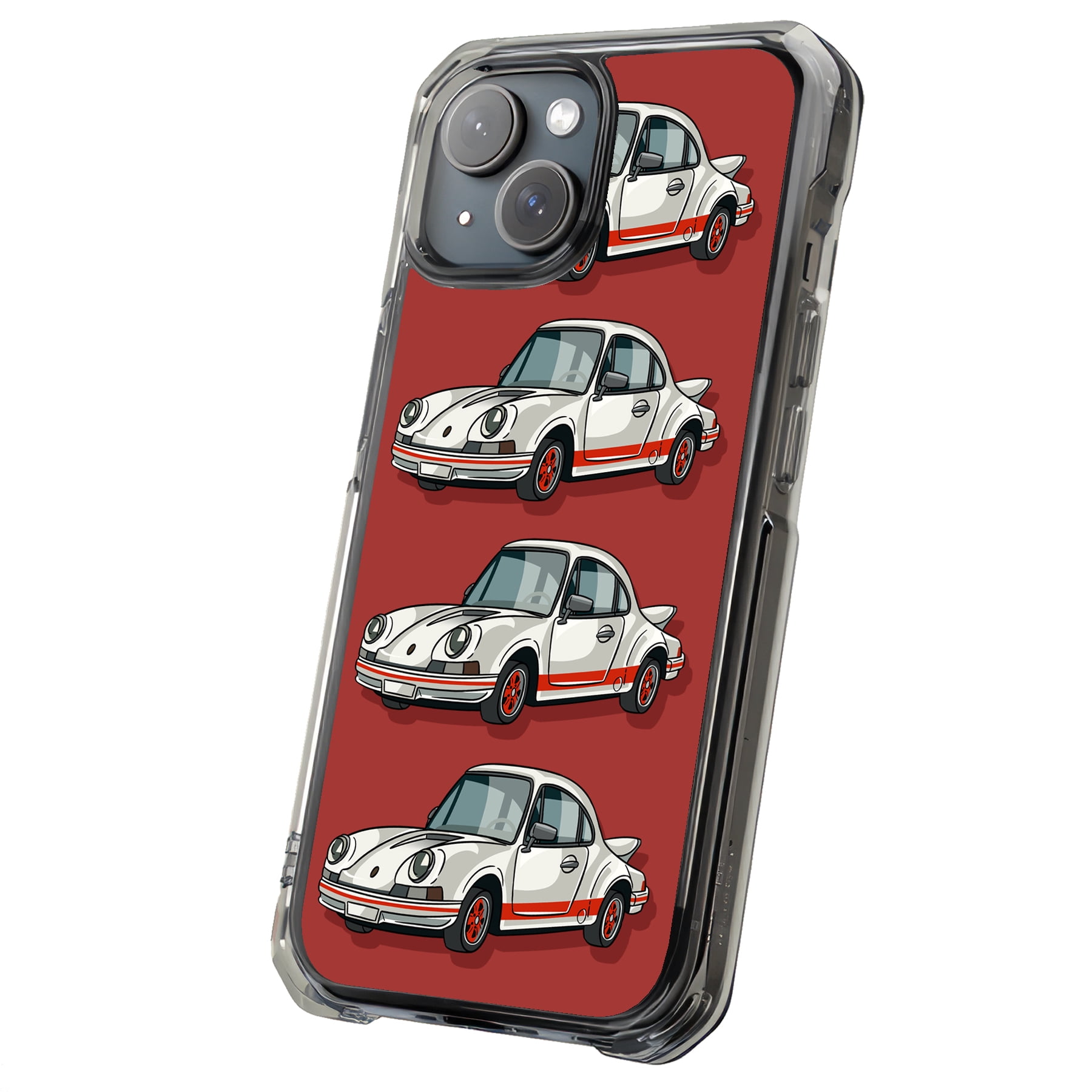 For Apple iPhone 13 Pro Max, MagSafe Rugged Case, Sport Race Car Print ...