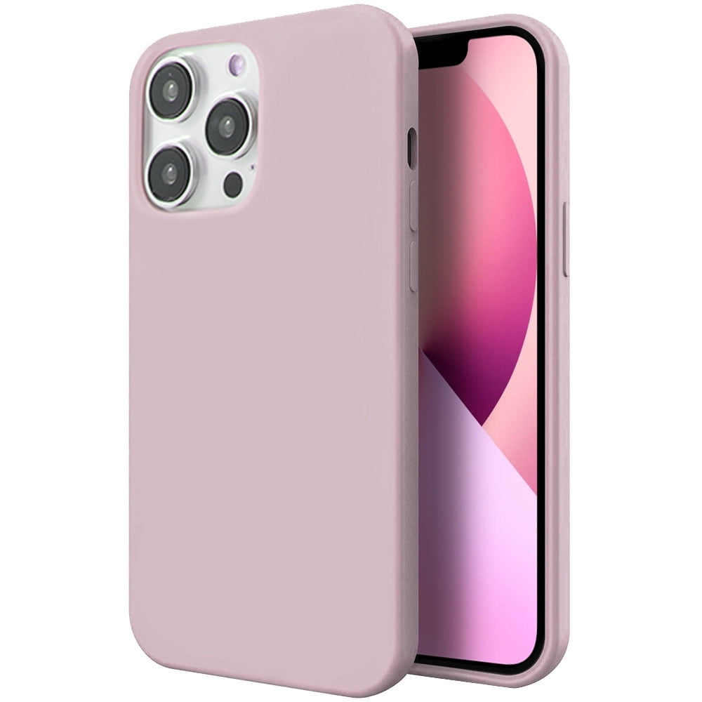 For Apple iPhone 14 Pro (6.1") Liquid Silicone Hybrid Gel Rubber with ...