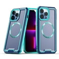 For Apple iPhone 15 (6.1") Hybrid Armor Hard PC TPU Rubber Compatible ...