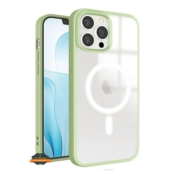 For Apple iPhone 15 (6.1") Hybrid Clear Transparent Colors Edge Bumper ...