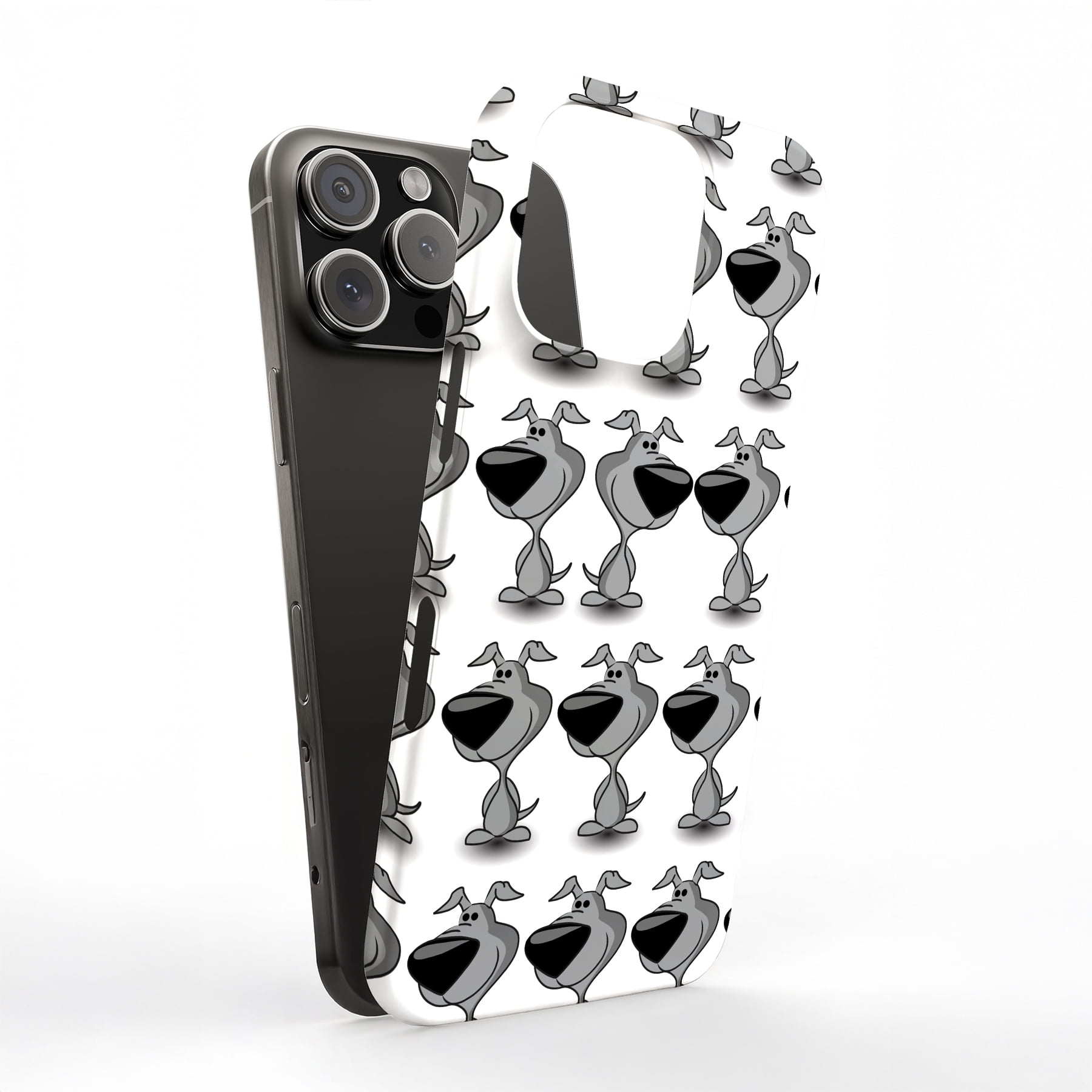 For Apple iPhone 15, Hard Shell Case, Dog Zodiac Print, USA - Walmart.com