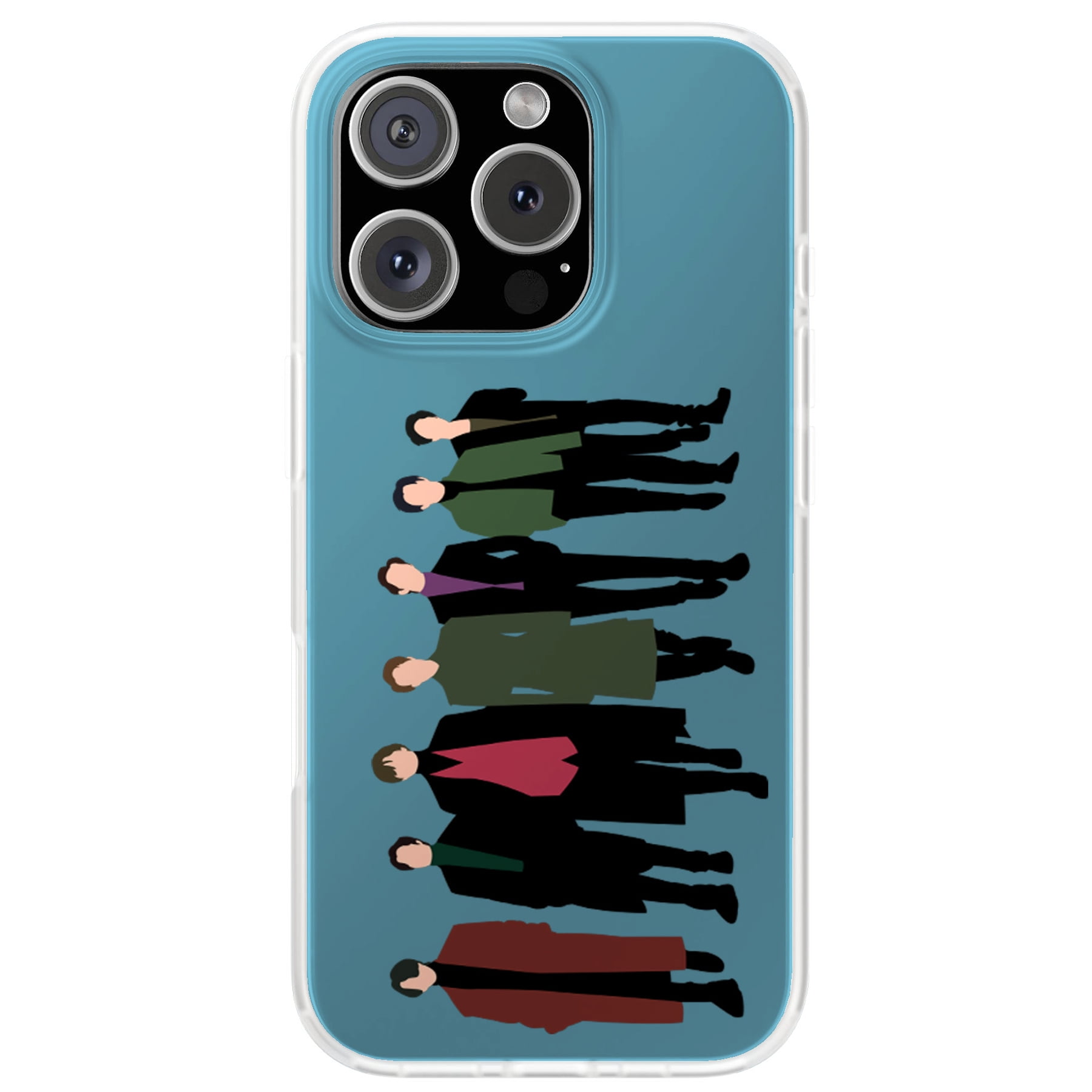 For Apple iPhone 15 Pro, Soft Matte Case, BTS Bangtan 16 Print, USA ...