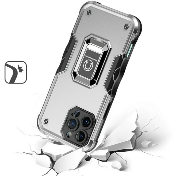 For Apple iPhone 16 Pro Max (6.9") Hybrid Cases with Magnetic Ring ...