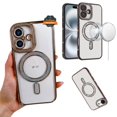 For Apple iPhone 17 AIR Glitter Bling Diamond Phone Case with Magnetic ...