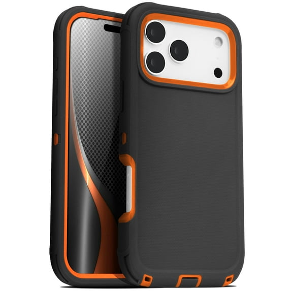 For Apple iPhone 17 Pro Max Case Shockproof Dust/Drop Proof 3 in 1 Full Body Rugged Heavy Duty ...