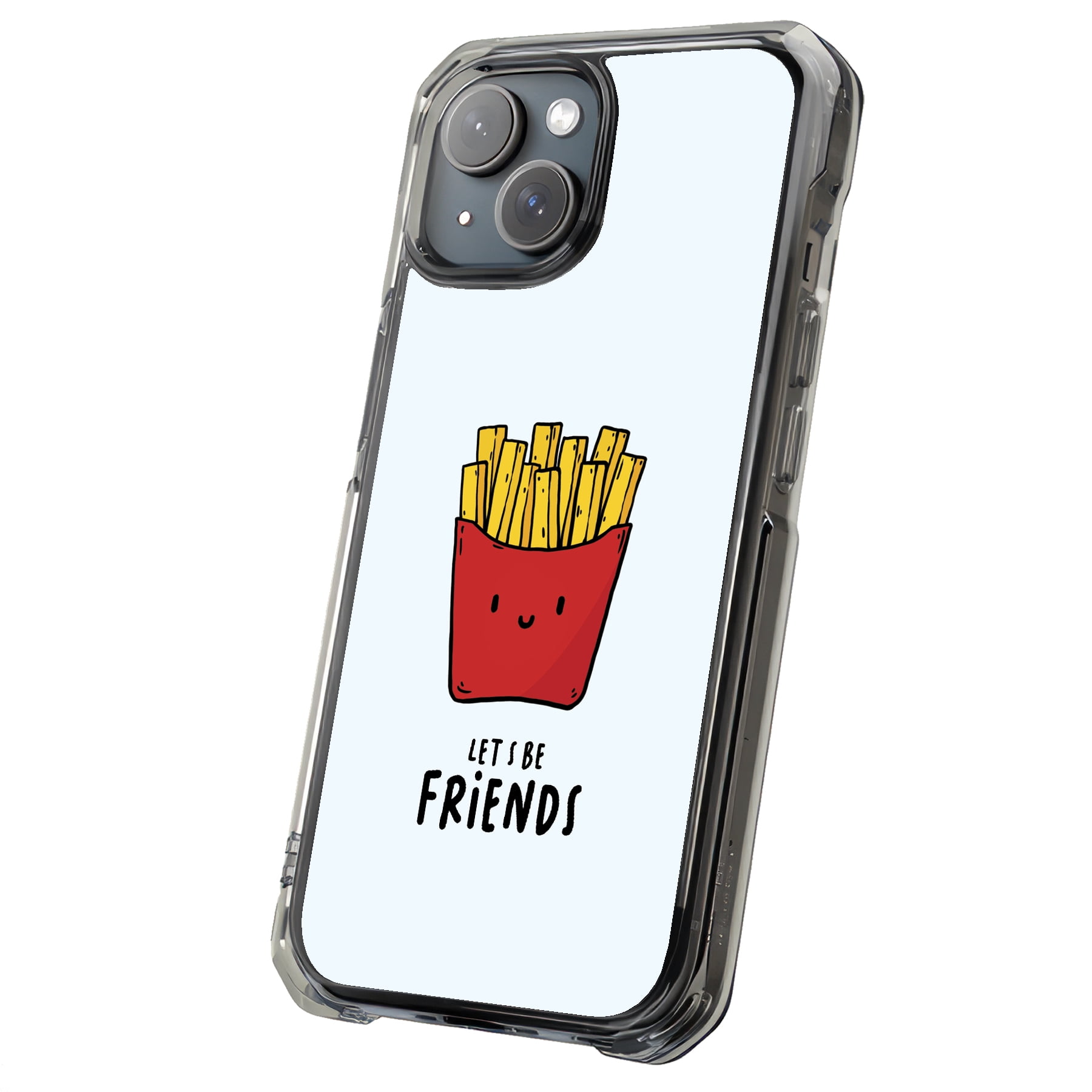 For Apple iPhone X, MagSafe Rugged Case, Friends Fries 1 Print, Styles ...