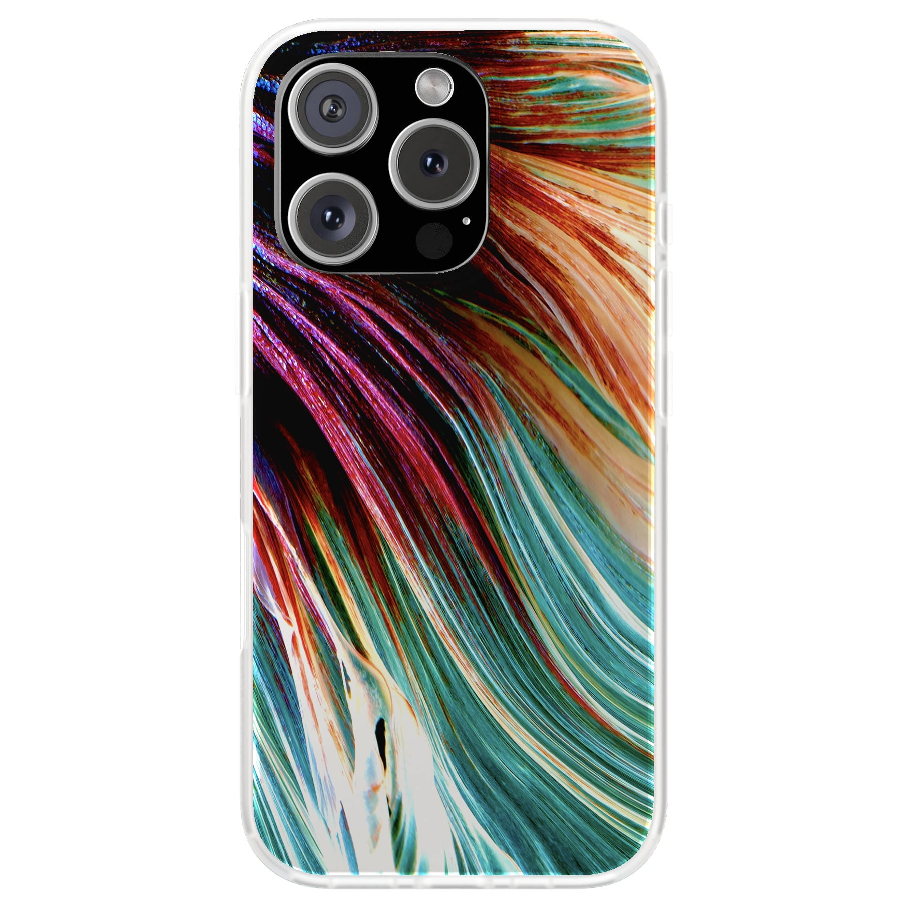 For Apple iPhone X, Soft Matte Case, Fish Scales Print, USA - Walmart.com