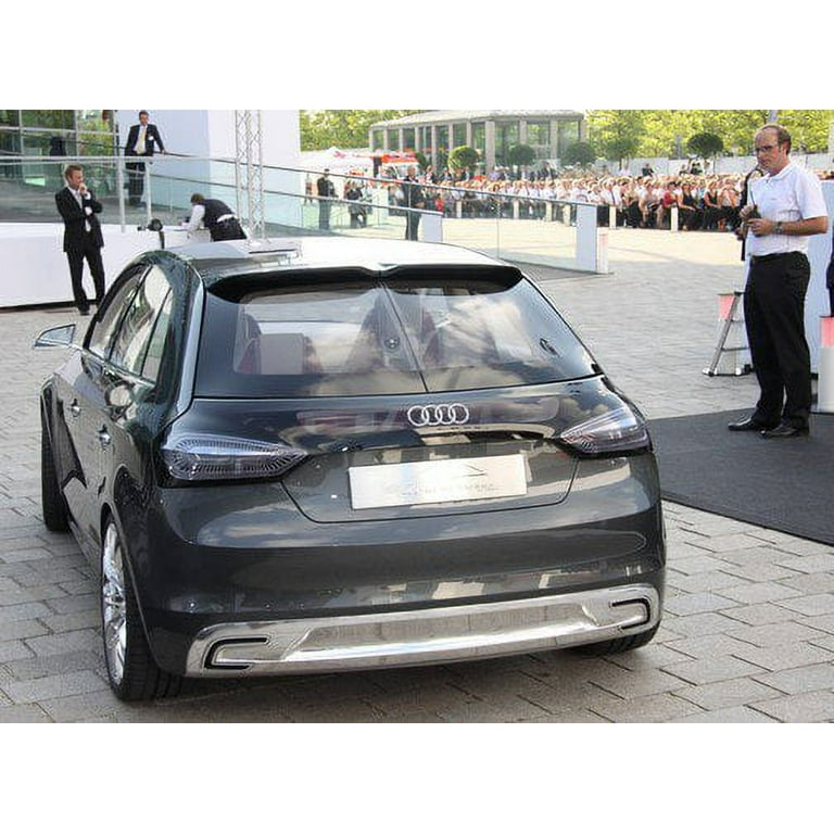 For Audi A1 S1 Murdered Out Tail Light Overlays Kit Smoked Lamp Covers Tinted Film Walmart