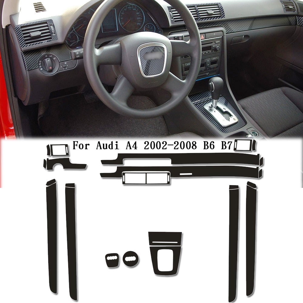 For Audi A4 B6 B7 2002-2007 Interior Central Control Panel Door Handle ...