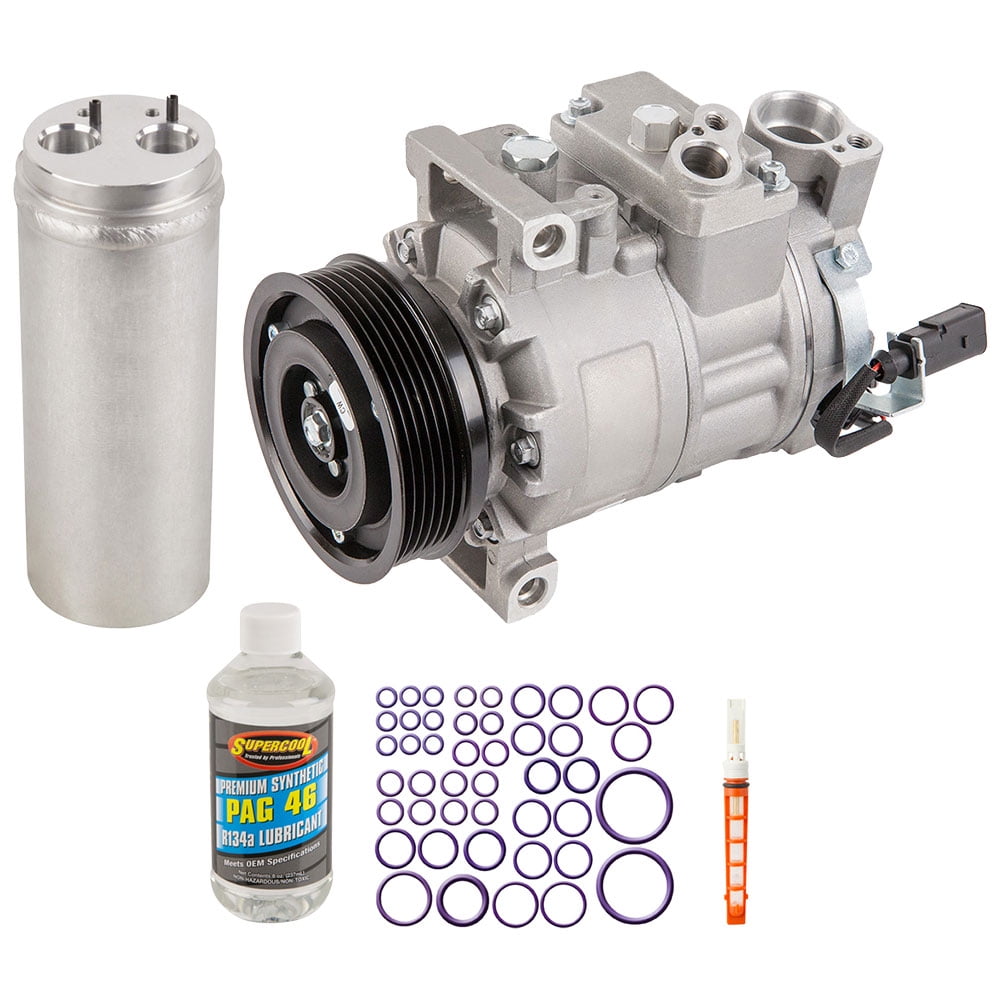 For Audi A4 Quattro & A4 AC Compressor w/ A/C Repair Kit - BuyAutoParts - Walmart.com
