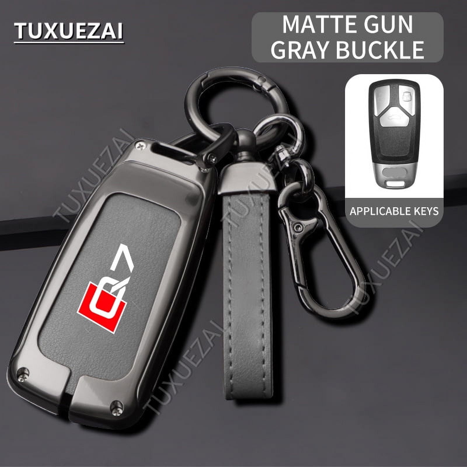 For Audi Q7 Car Remote Key Cover Case A4 A6 A7 A8 Q3 Q4 Q6 Q7 B style 3 ...