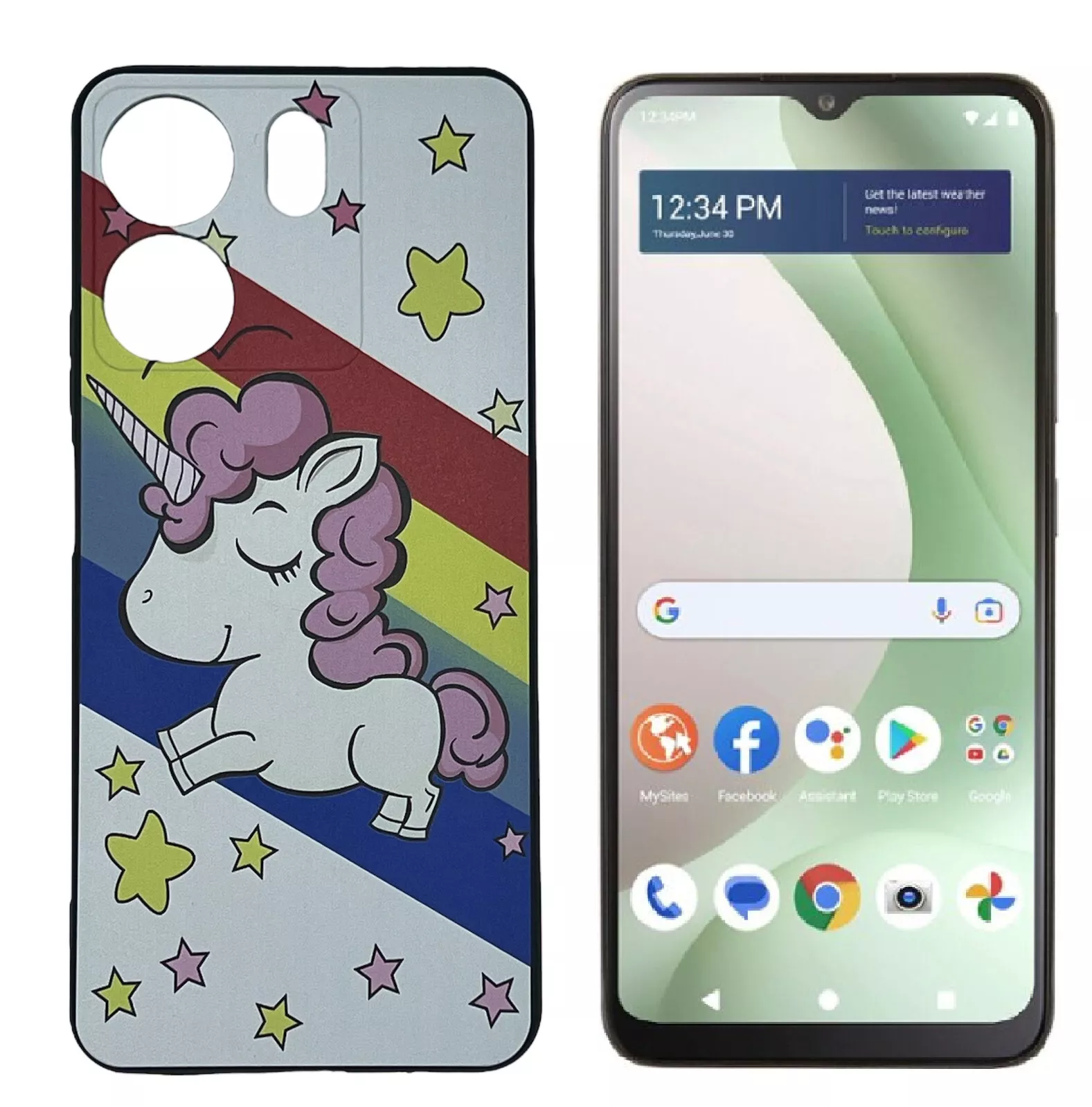 For BLU View 5 B160V TPU 1-Piece Flexible Skin Cover Cell Phone Case ...