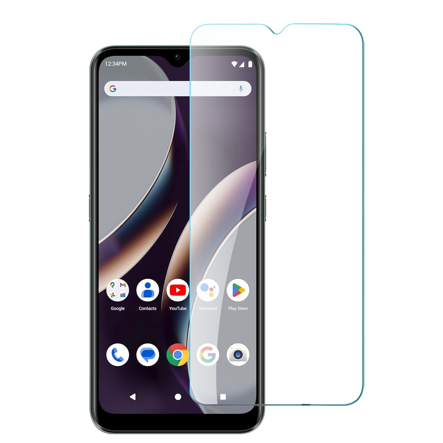 For BLU View 5 Pro Clear Tempered Glass - Walmart Business Supplies