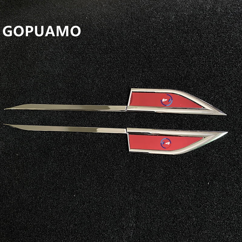 For BMW 4 Series F32 F33 F36 Car Styling Side Wing Fender Metal Trim ...