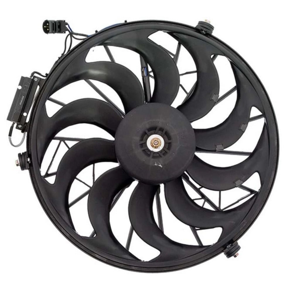 For BMW 735i 1990 1991 1992 Radiator Air Conditioning Fan Assembly ...