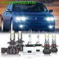 For BMW 750i 2006 2007 2008 H7+D1S LED/HID Headlight High Low Beam ...