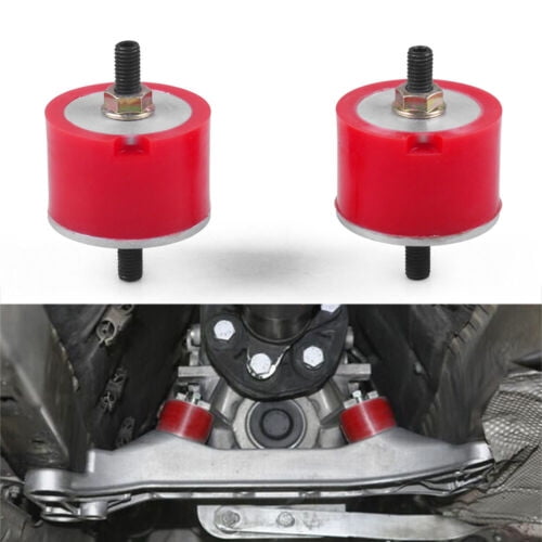 For BMW E36 E46 E90 E92 Billet Solid Poly Transmission Mounts OEM ...