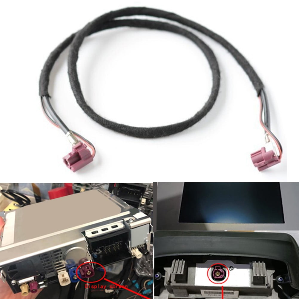 For BMW For EVO Host Video Cable LVDS Line 12V Display Connection Cable ...
