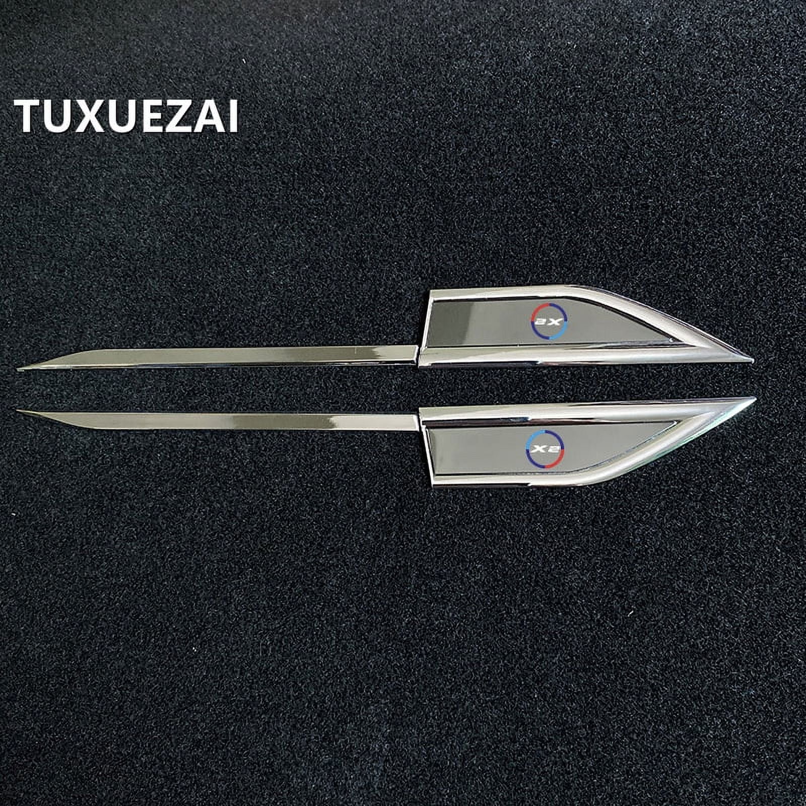For BMW X2 F39. Car Styling Side Wing Fender Metal Trim Emblem Car Body ...